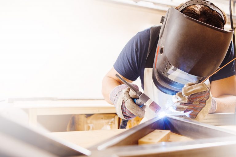 Welding with inert gas - Lampert Precision Welding